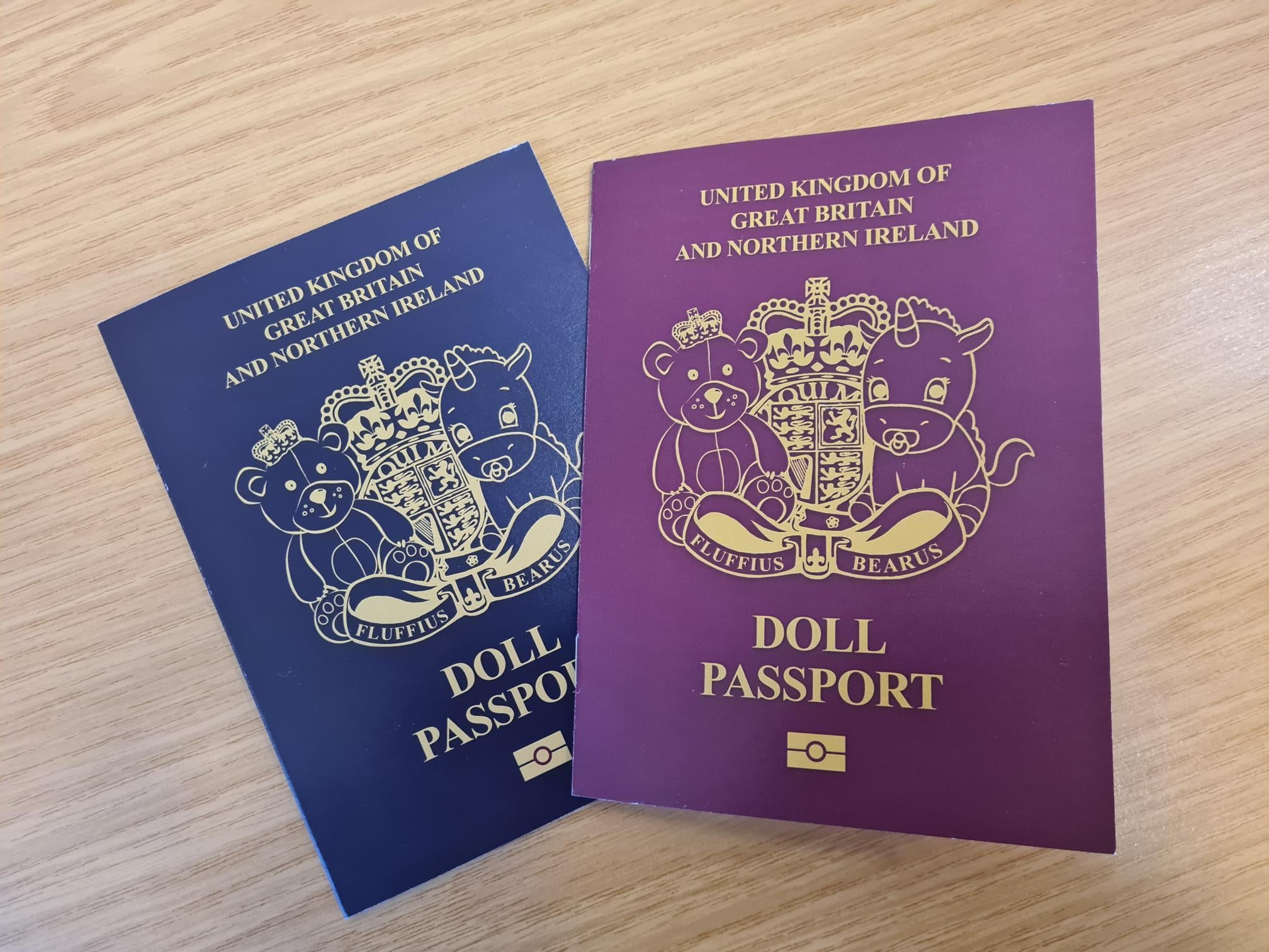 Order your Doll Passports now! | Teddy Bear Passports